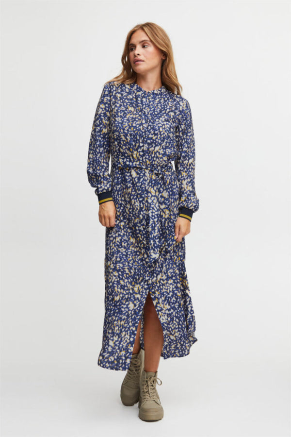 Pulz Mette dress, cobalt