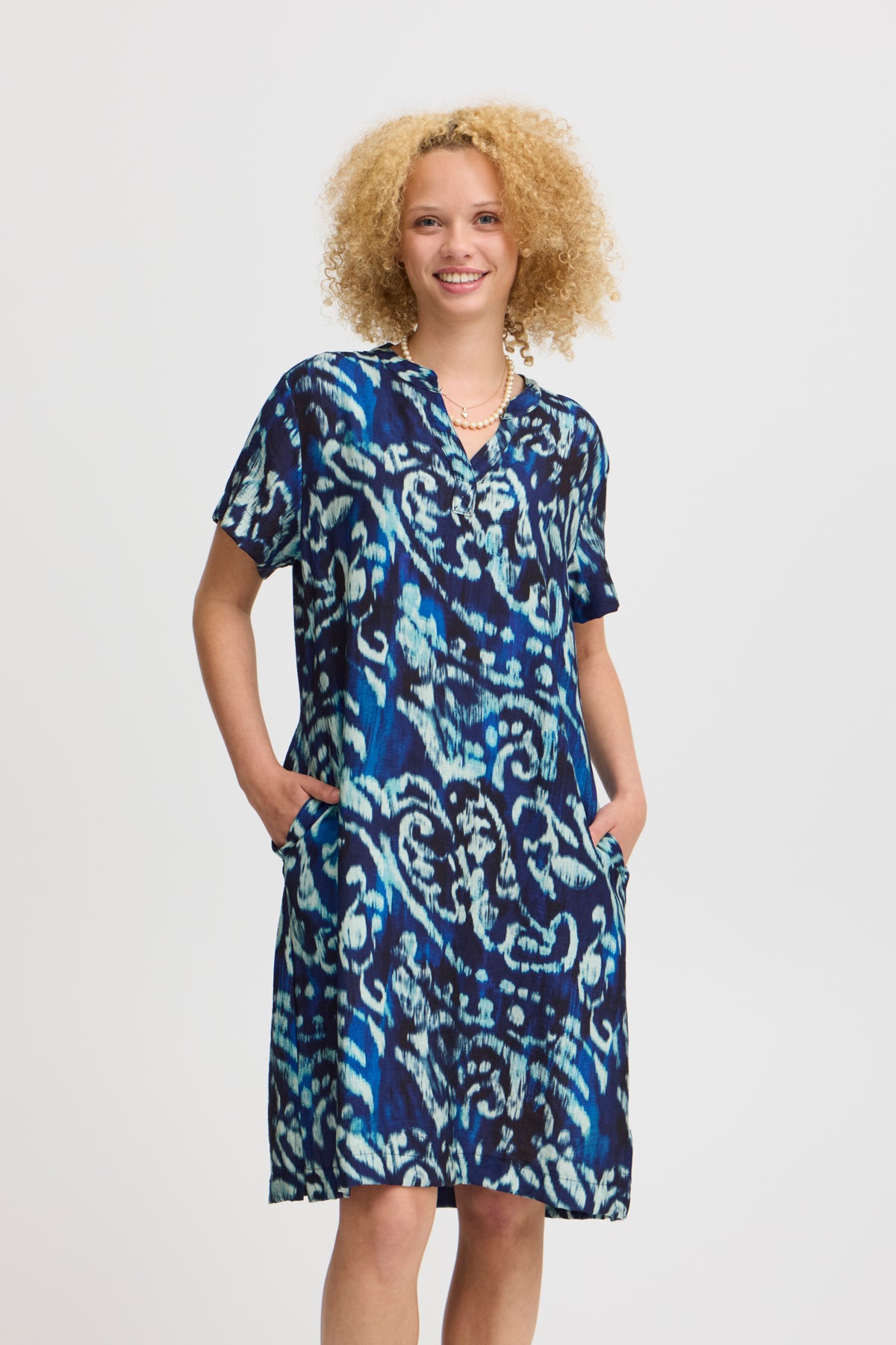 Sorbet Jara short dress, Indigo